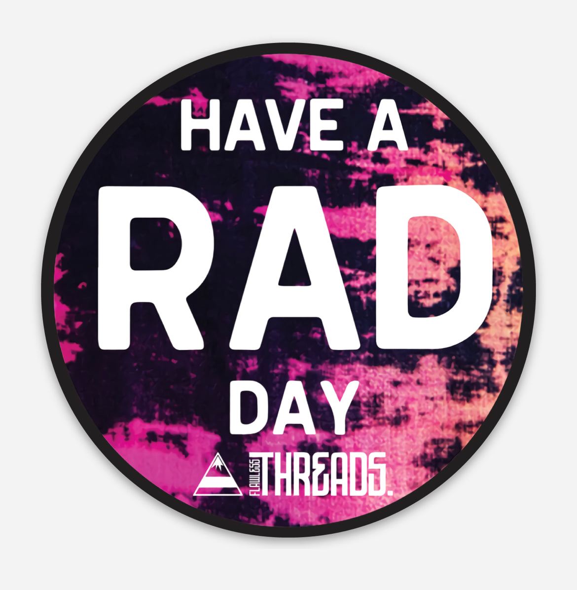 Rad | Stickers | Weather-Proof Peel – Flawless Threads